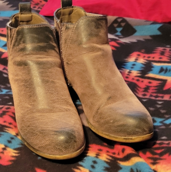 Jessica Cline | Shoes | Jessica Cline Zip Up Booties | Poshmark